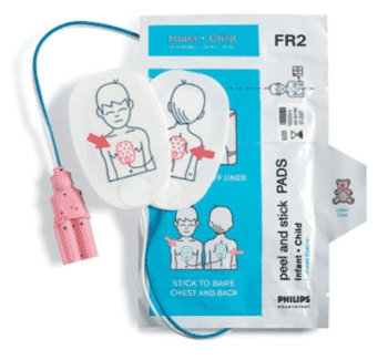 Philips FR2 AED Infant/Child Defibrillator Pads - AED USA